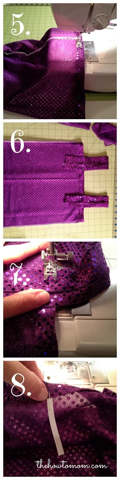 How to Make a Sparkly Mermaid Top for Kids – The How To Mom