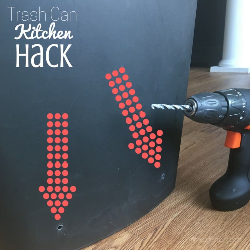 trash can kitchen hack – The How To Mom