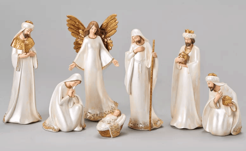 20+ Gorgeous and Modern Nativity Sets • The How To Mom