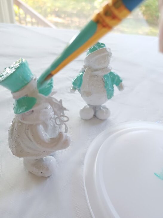 Recycled Holiday Snow Angel Centerpiece – DIY Craft Project – The How ...