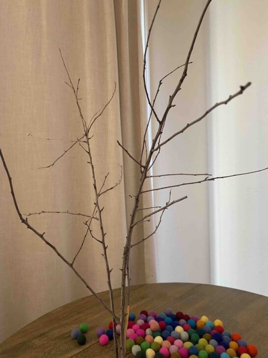 DIY Pom Pom Tree (Super-Simple DIY Craft Project) – The How To Mom