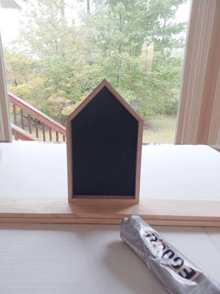 DIY Farmhouse Chalkboard Craft (5-Step Project) – The How To Mom