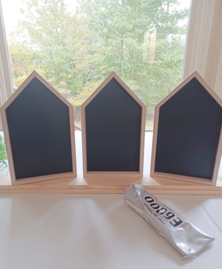 DIY Farmhouse Chalkboard Craft (5-Step Project) – The How To Mom