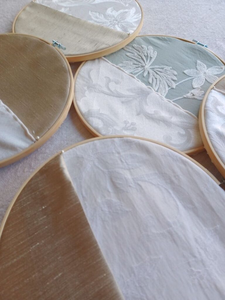 Embroidery Hoop Organizational Wall Art – The How To Mom