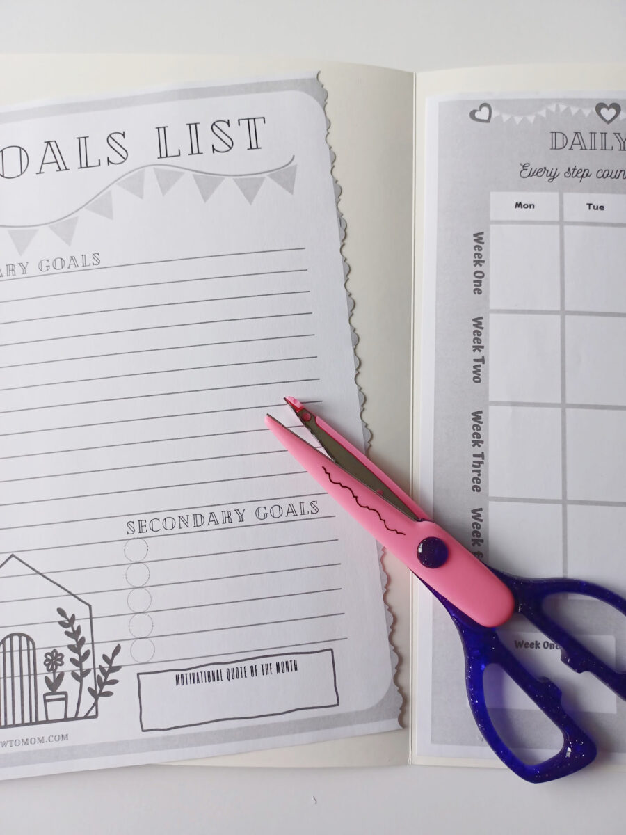 Goals Bullet Journal Planner System (with free printables) – The How To Mom