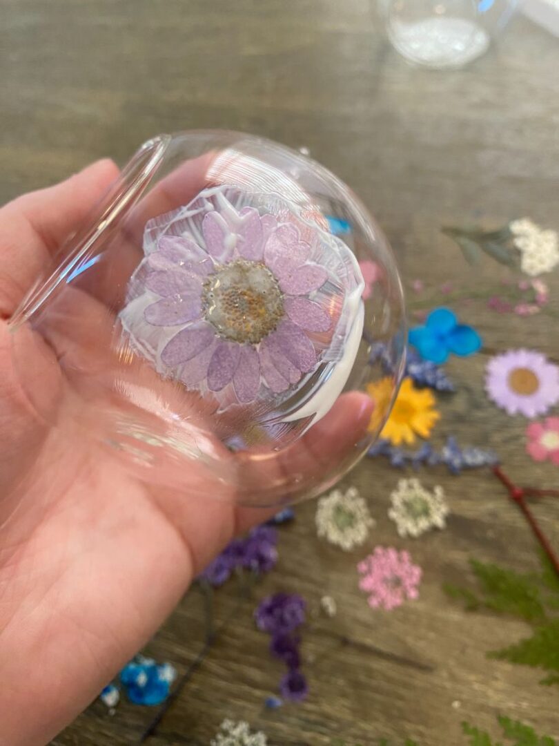 DIY Pressed Flower Globe – Step By Step Tutorial – The How To Mom