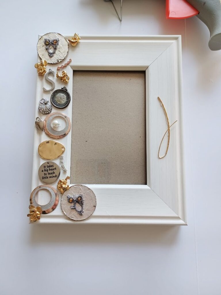 Make A Momento Frame Using Items From Your Past! – The How To Mom