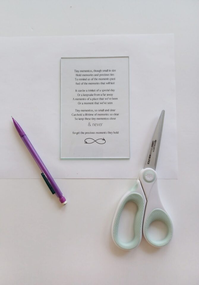 Make A Momento Frame Using Items From Your Past! – The How To Mom