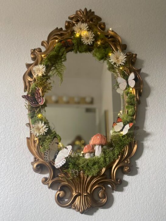 DIY Moss Mirror – Step-By-Step Tutorial – The How To Mom