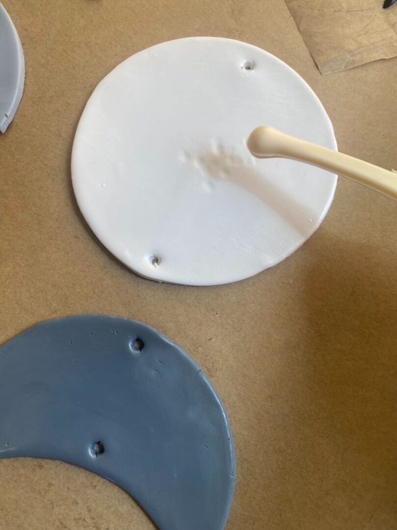 Clay Moon Phase Wall Hanging – The How To Mom